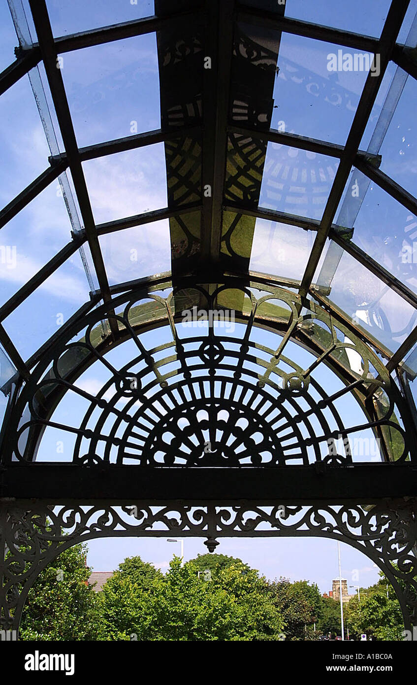 Wrought Iron canopy Stock Photo - Alamy