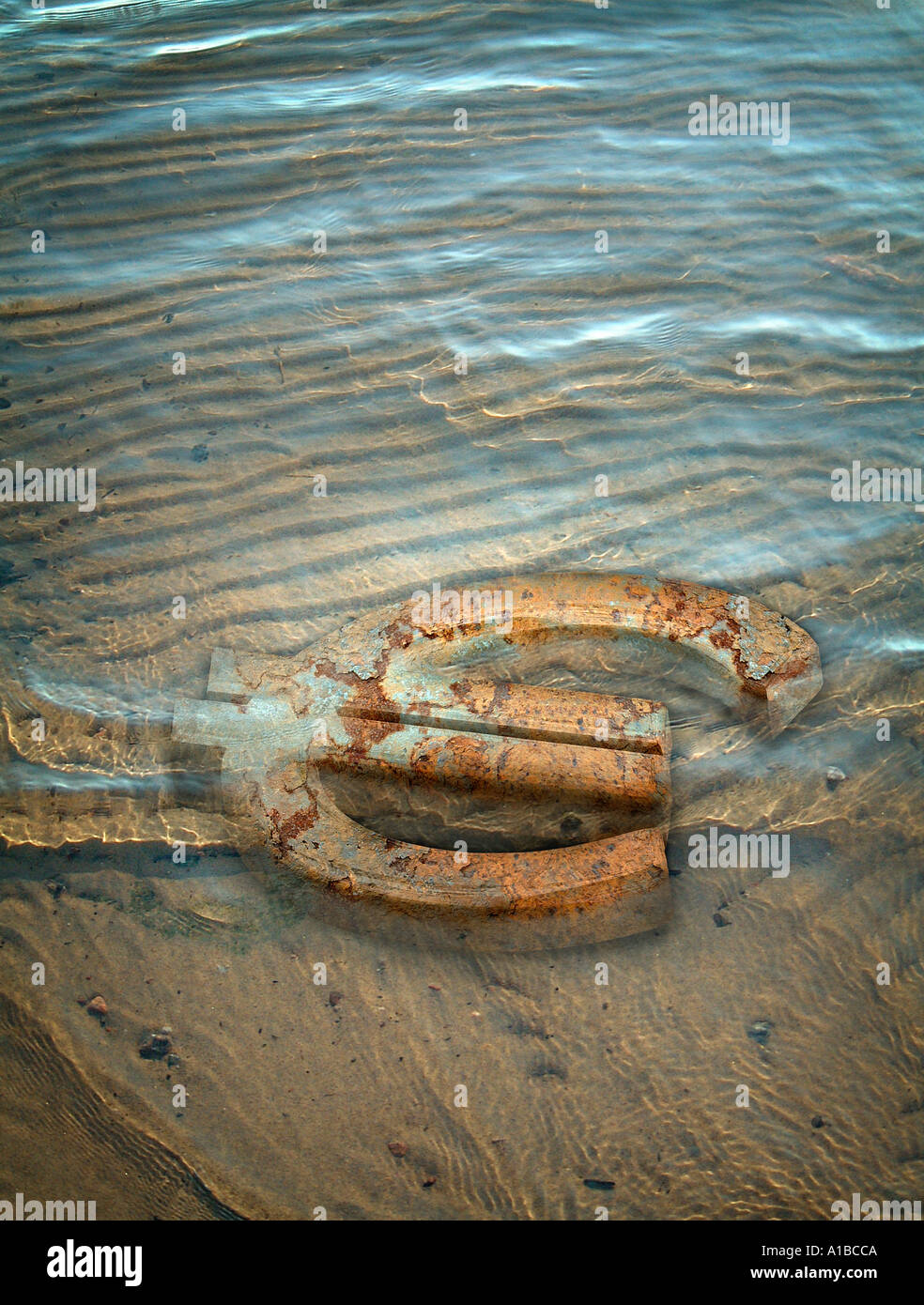 Rusty euro symbol Stock Photo - Alamy