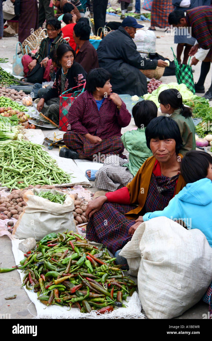 Paro food market hi-res stock photography and images - Alamy