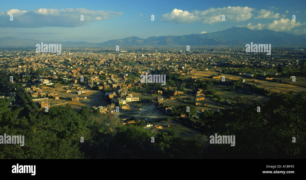 Nepal urban sprawl hi-res stock photography and images - Alamy