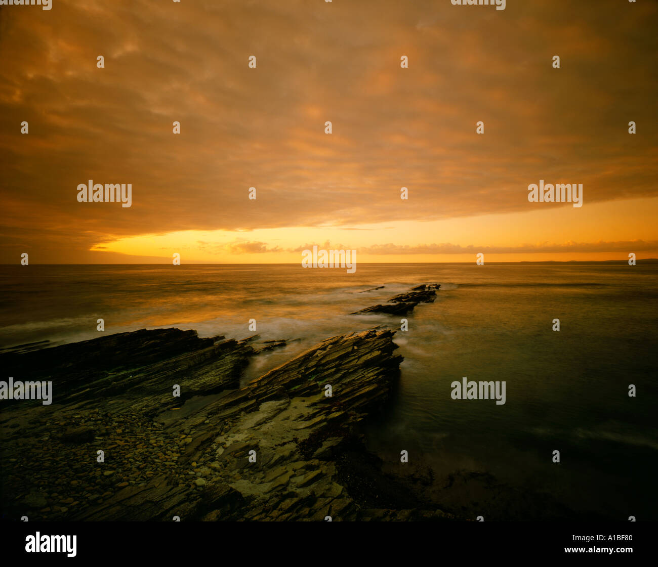 Orkney birsay sunset hi-res stock photography and images - Alamy