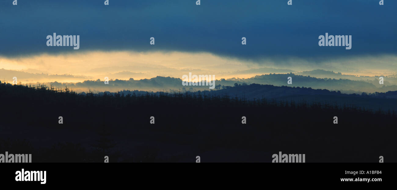 River Eske valley at dawn in Donegal, Ireland Stock Photo - Alamy