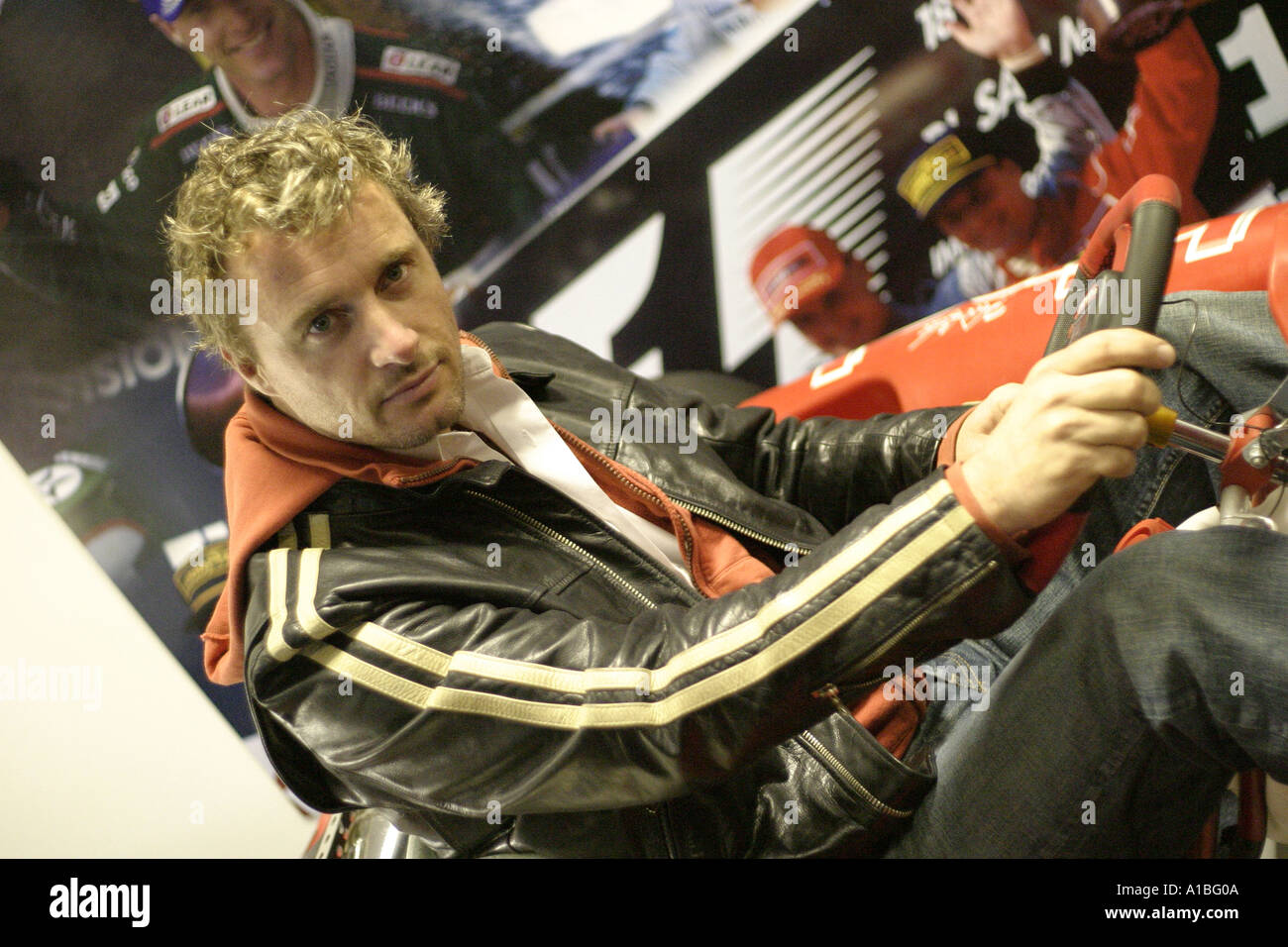 Former Formula 1 F1 racing driver Eddie Irvine Stock Photo - Alamy