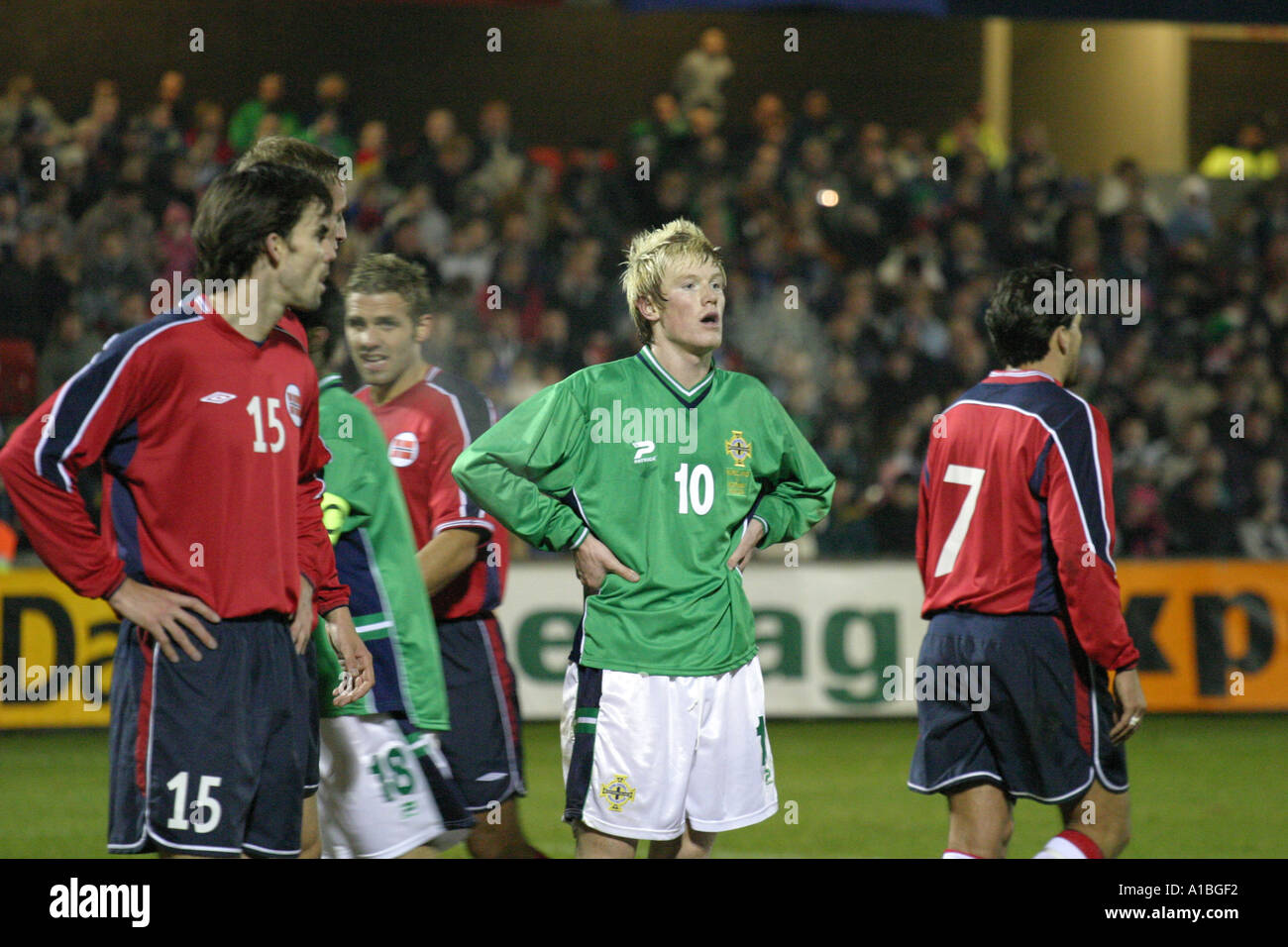 International football belfast hi-res stock photography and images - Alamy