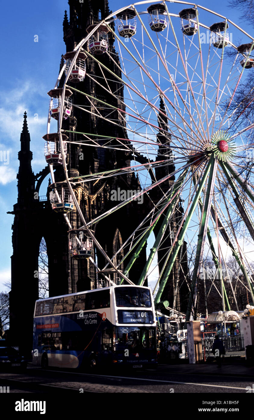 Endinburgh princes street hi-res stock photography and images - Alamy