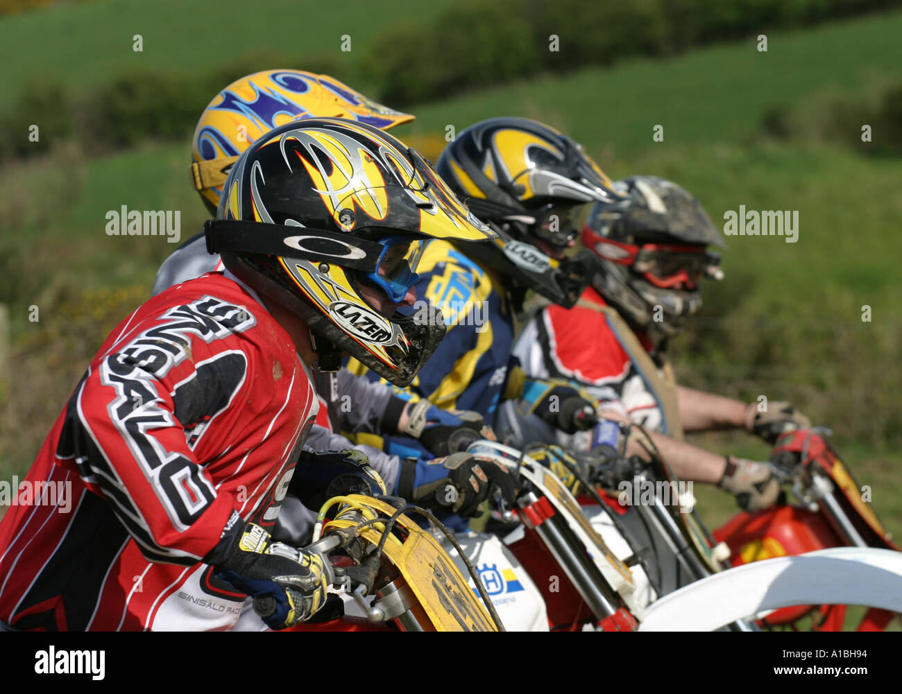 Motocross Race Start Line High Resolution Stock Photography and Images ...
