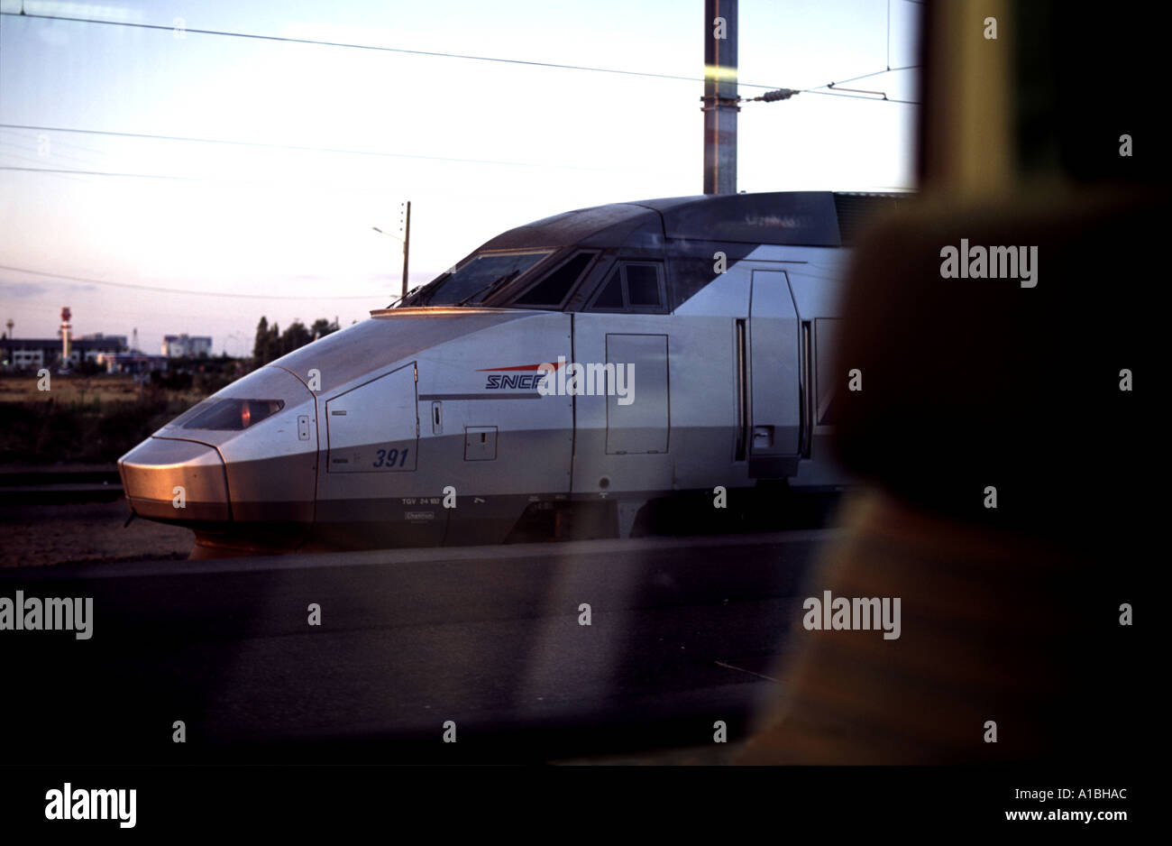 French Railways High-Speed TGV service from Paris to Le Croisic at St ...