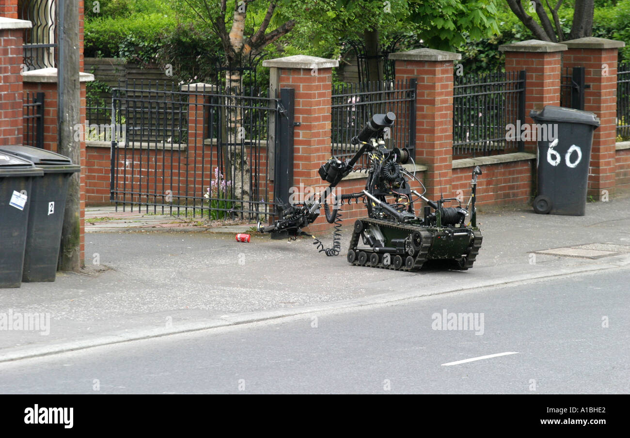 Bomb robots northern ireland hi-res stock photography and images - Alamy