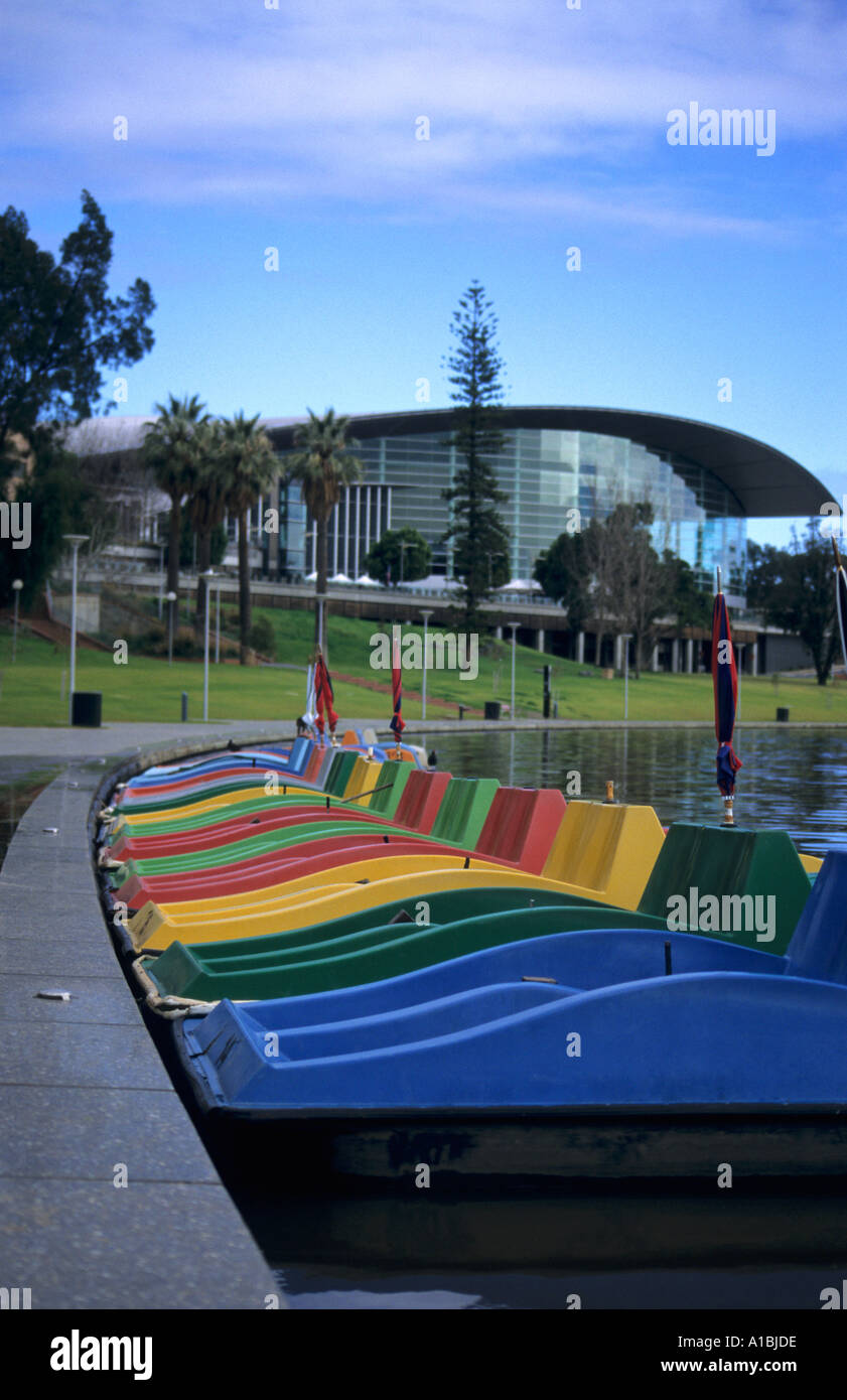Padle boats hi-res stock photography and images - Alamy