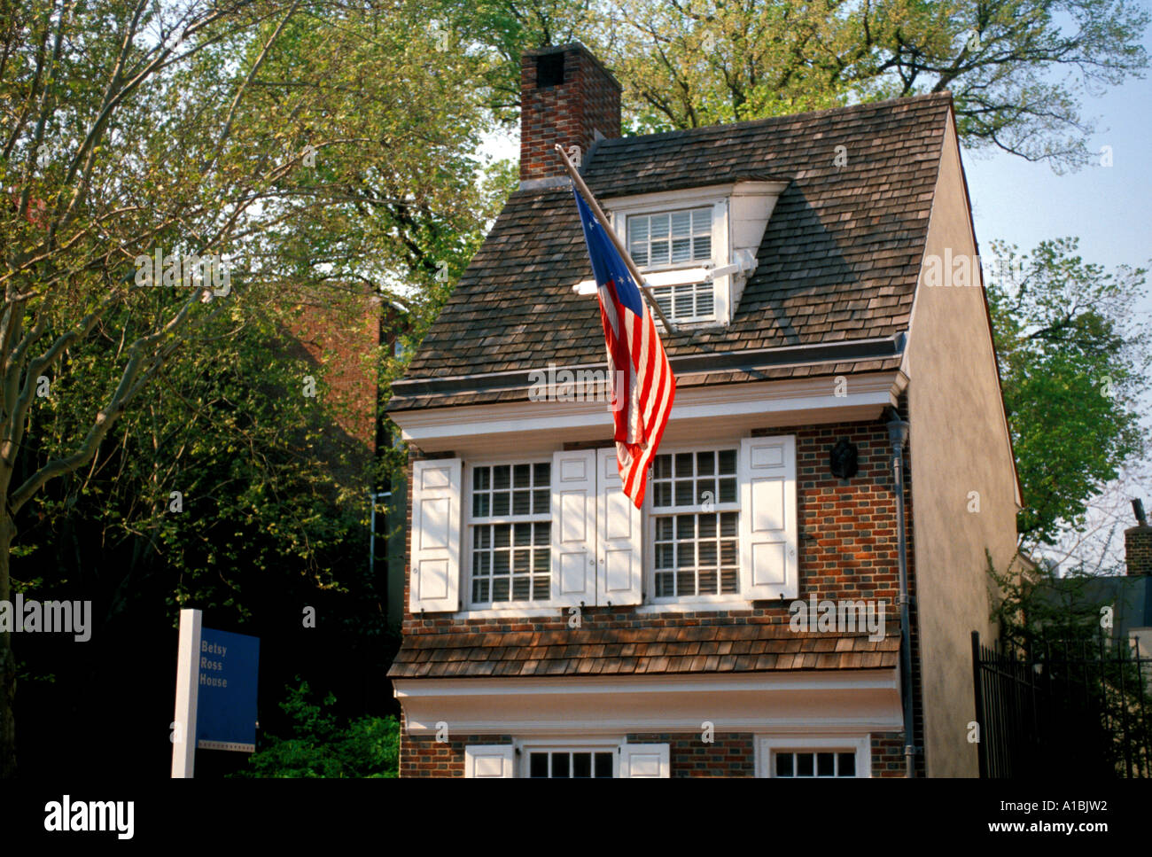Philadelphia betsy ross house historic building american revolution ...