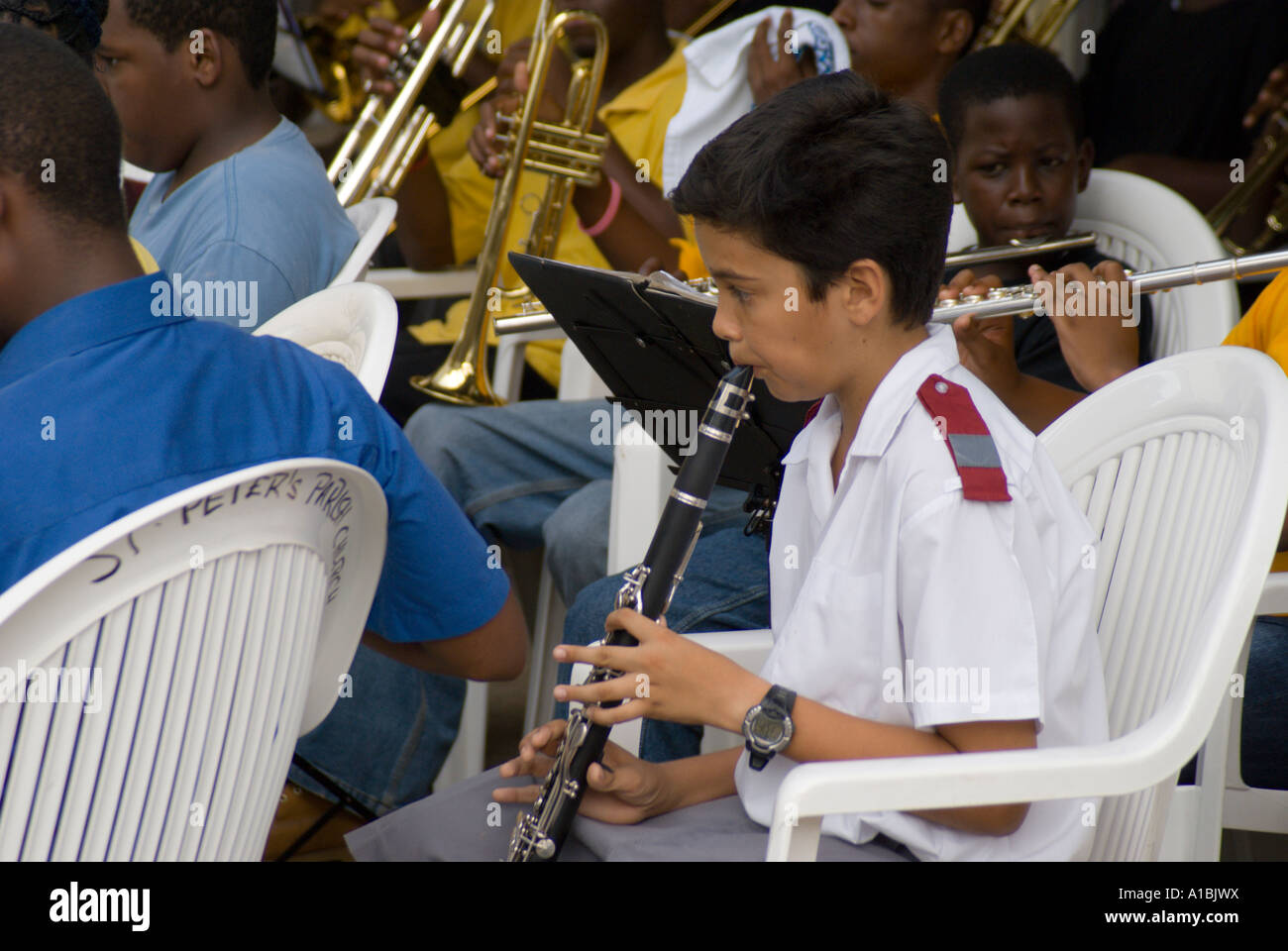 Barbados children hi-res stock photography and images - Alamy