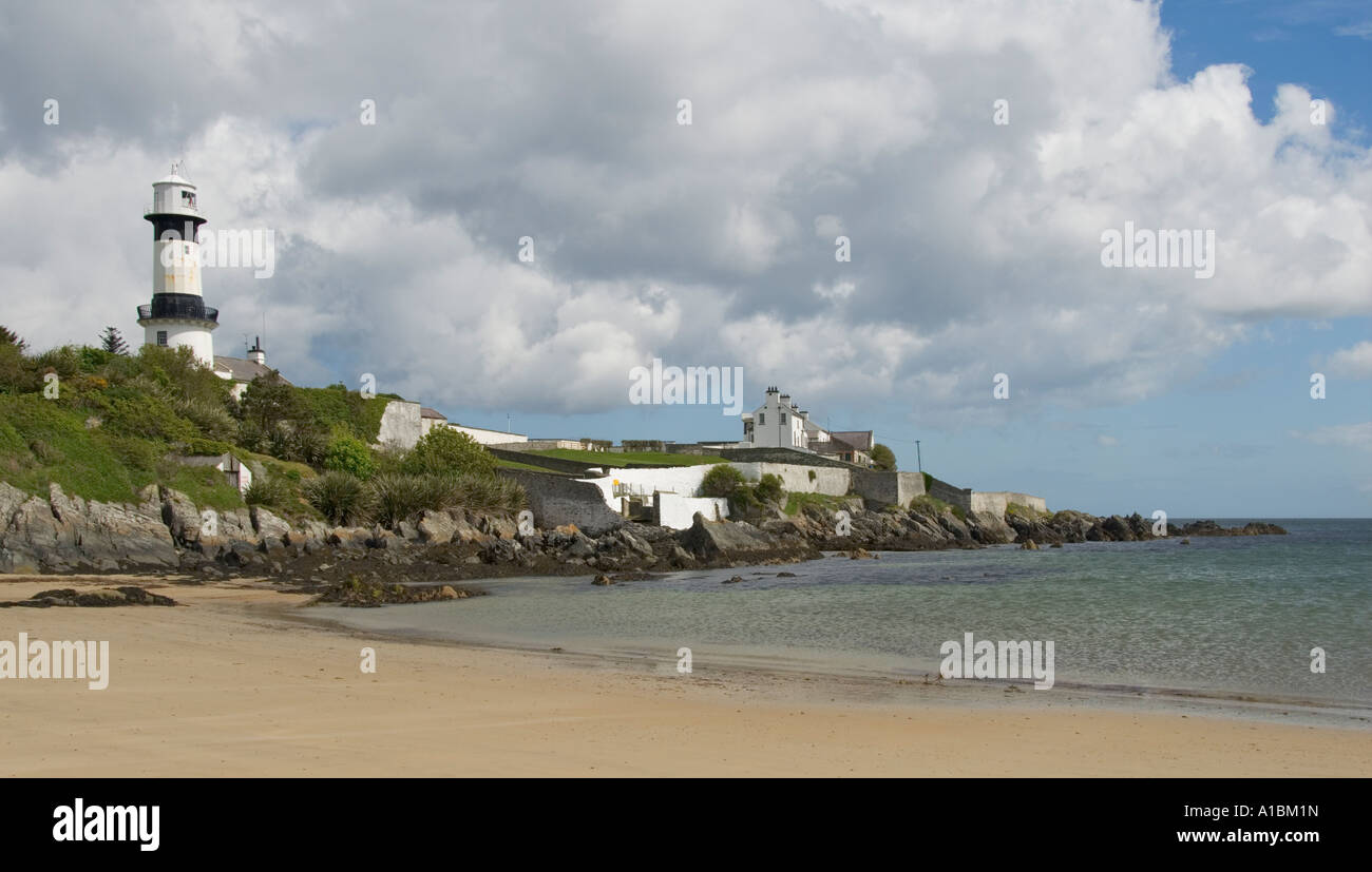 Ireland County Donegal Inishowen Peninsula Dunagree Point Lighthouse ...