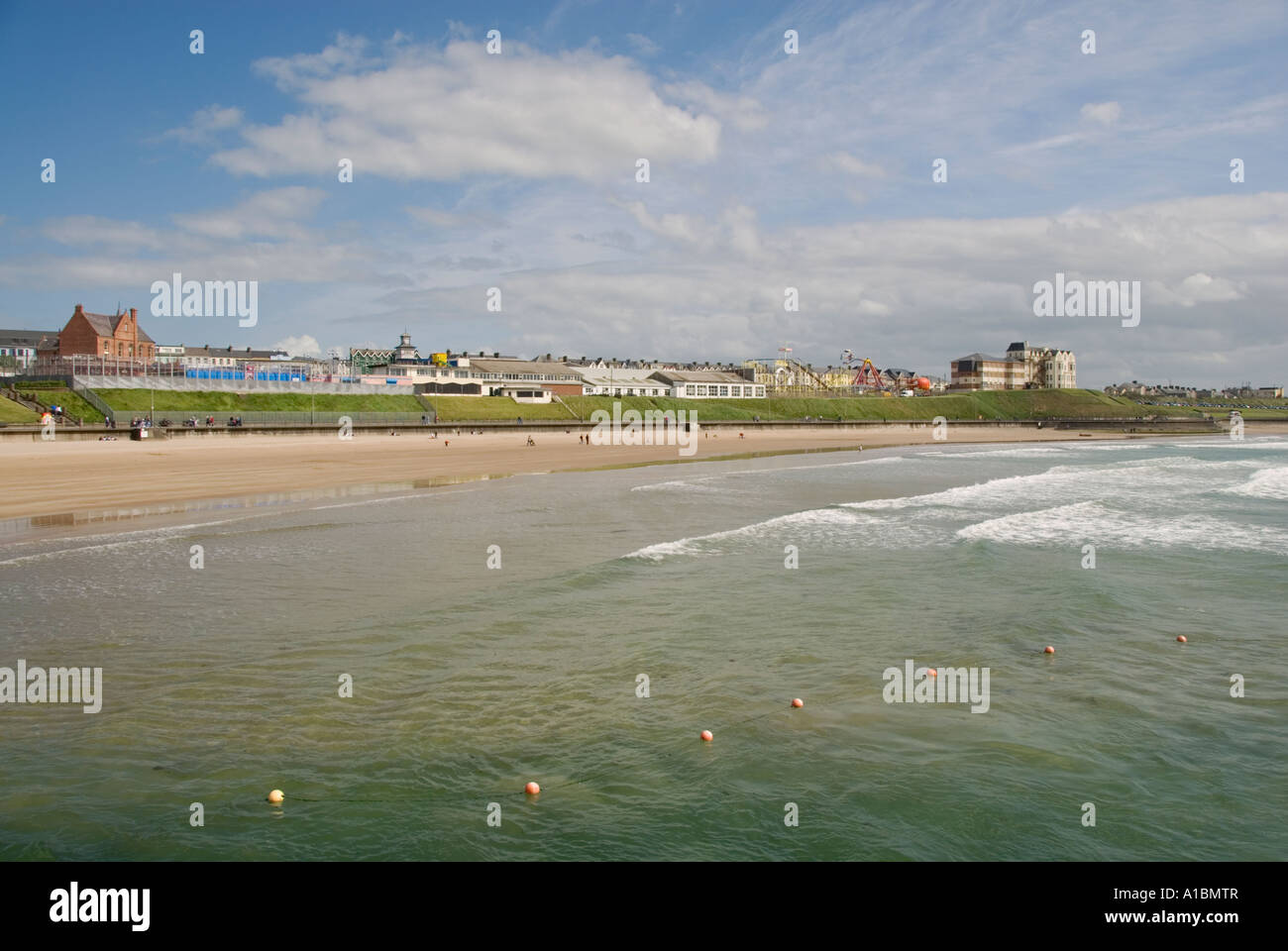 Northern Ireland Portrush West Strand Stock Photo - Alamy