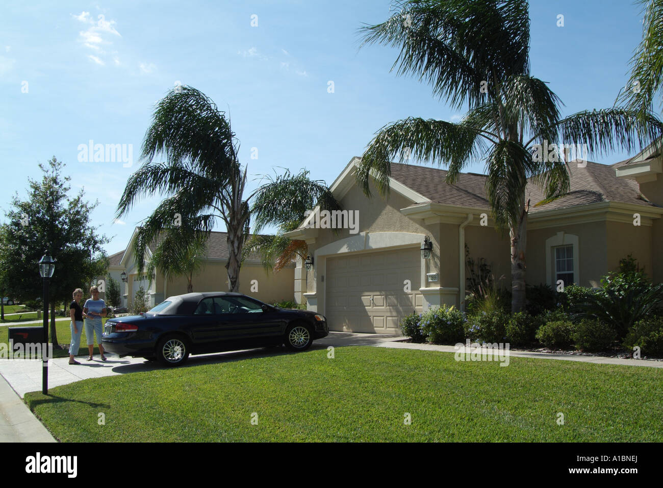 American house. Florida USA Stock Photo - Alamy