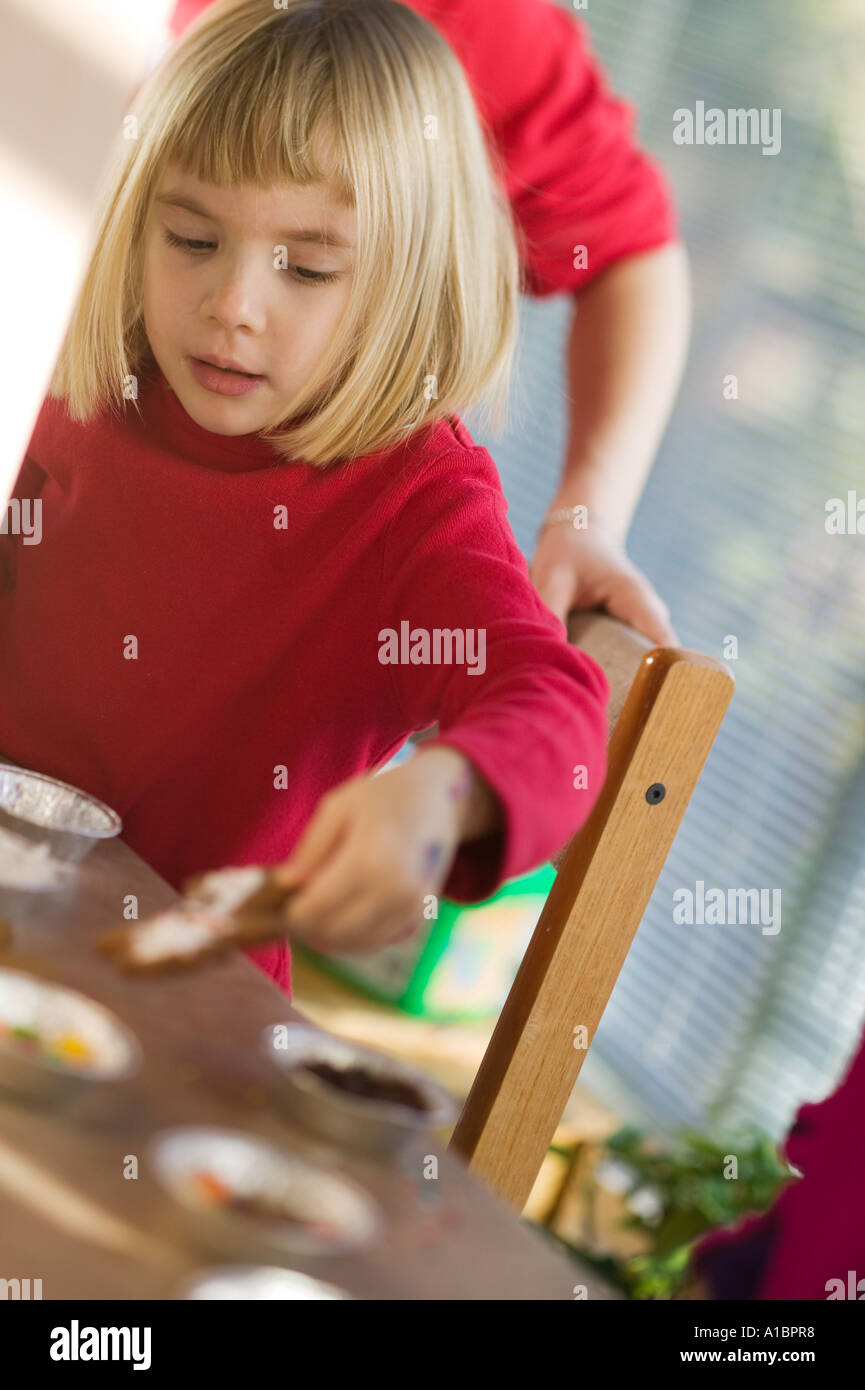 3 Year Old Girl Making Gingerbread Cookies Stock Photo Alamy 3 Year Old Girl Making Gingerbread Cookies Stock Photo Alamy
