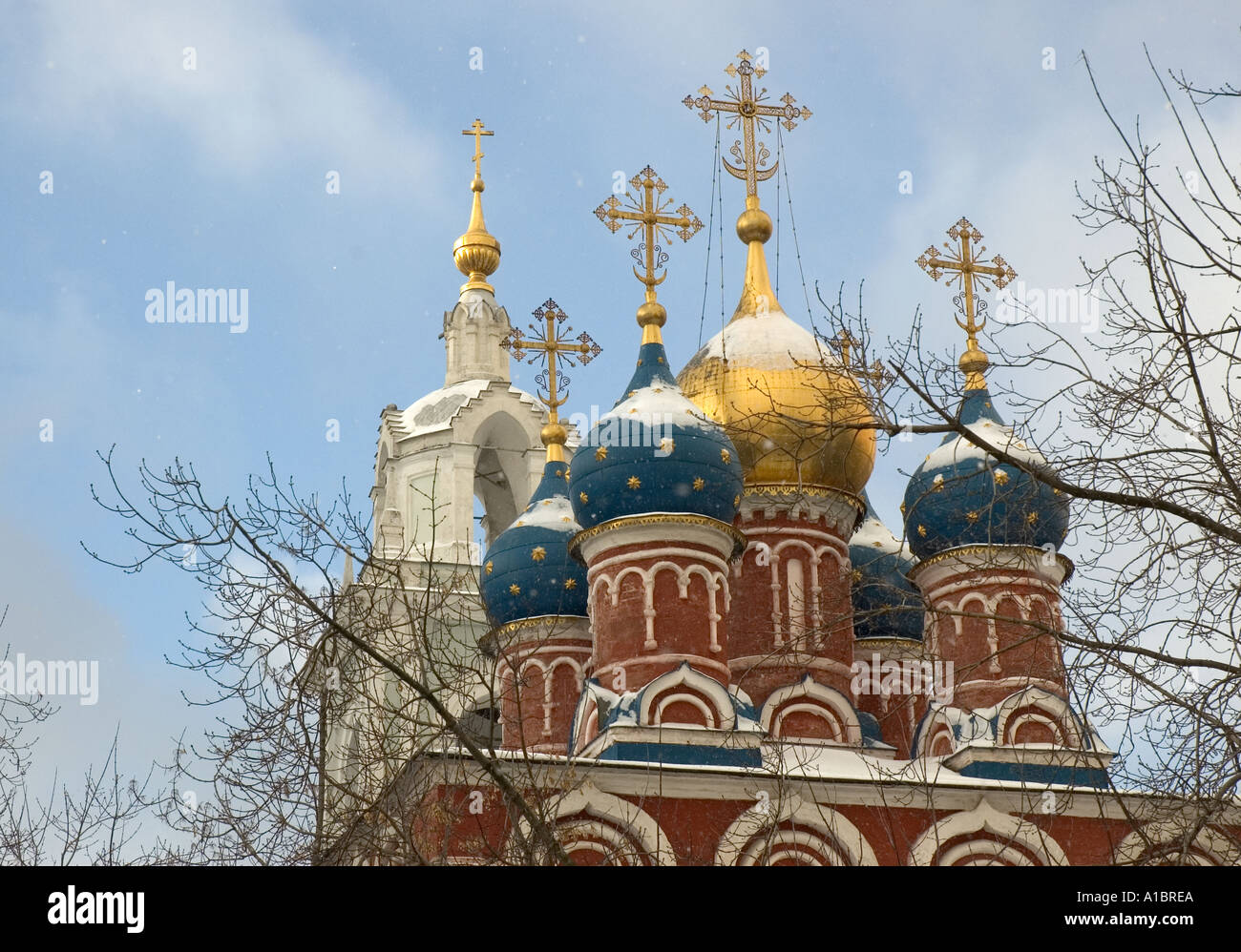 The Church of Saint George in Moscow Russia Stock Photo - Alamy