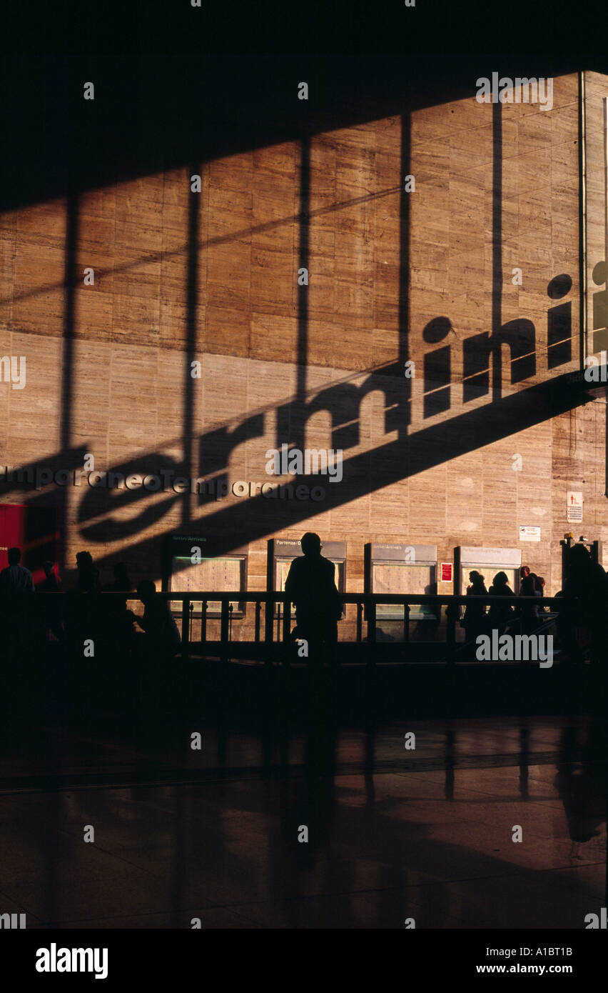 Termini Station, Rome, 1950. Interior. Architect: Montuori and ...