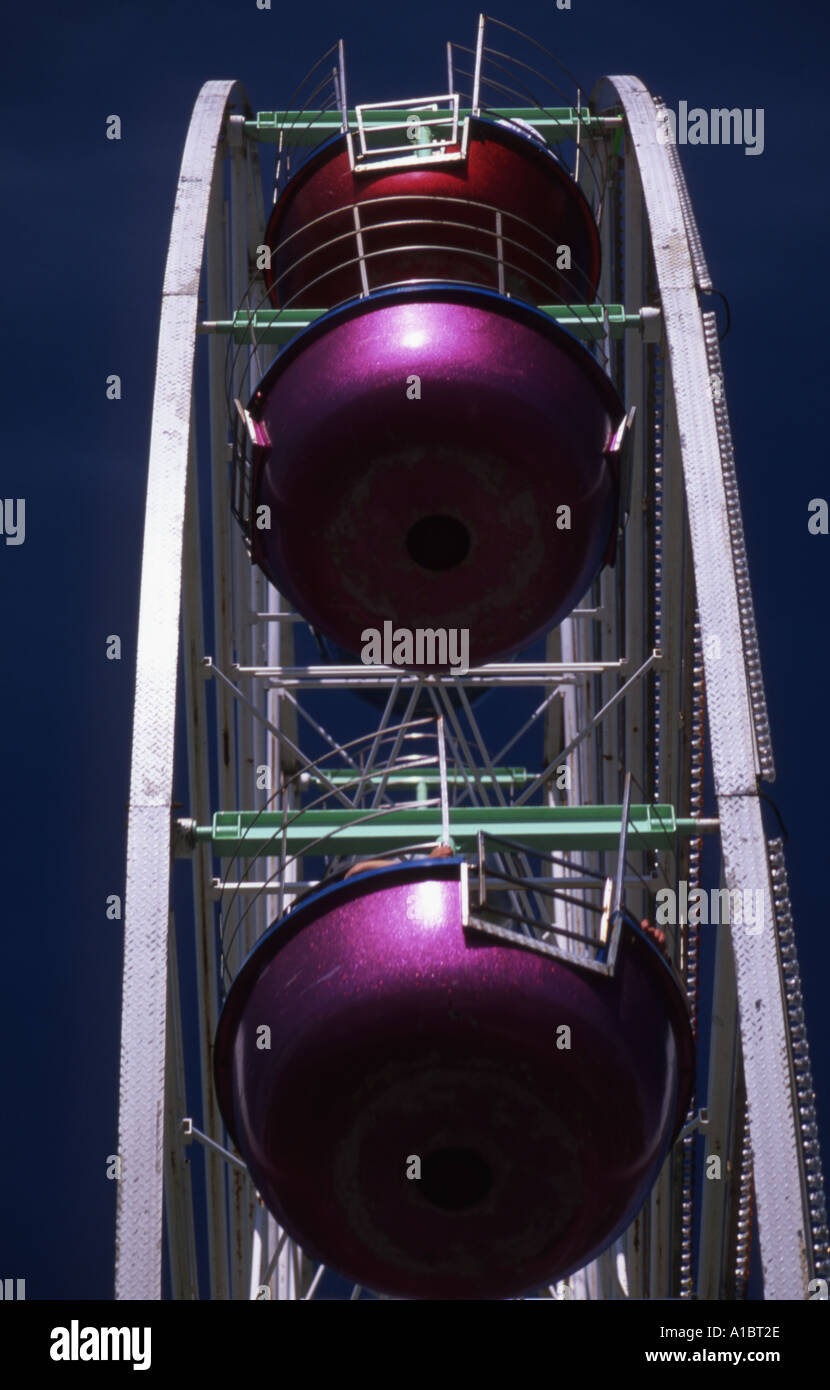 Ferris wheel front view Stock Photo - Alamy