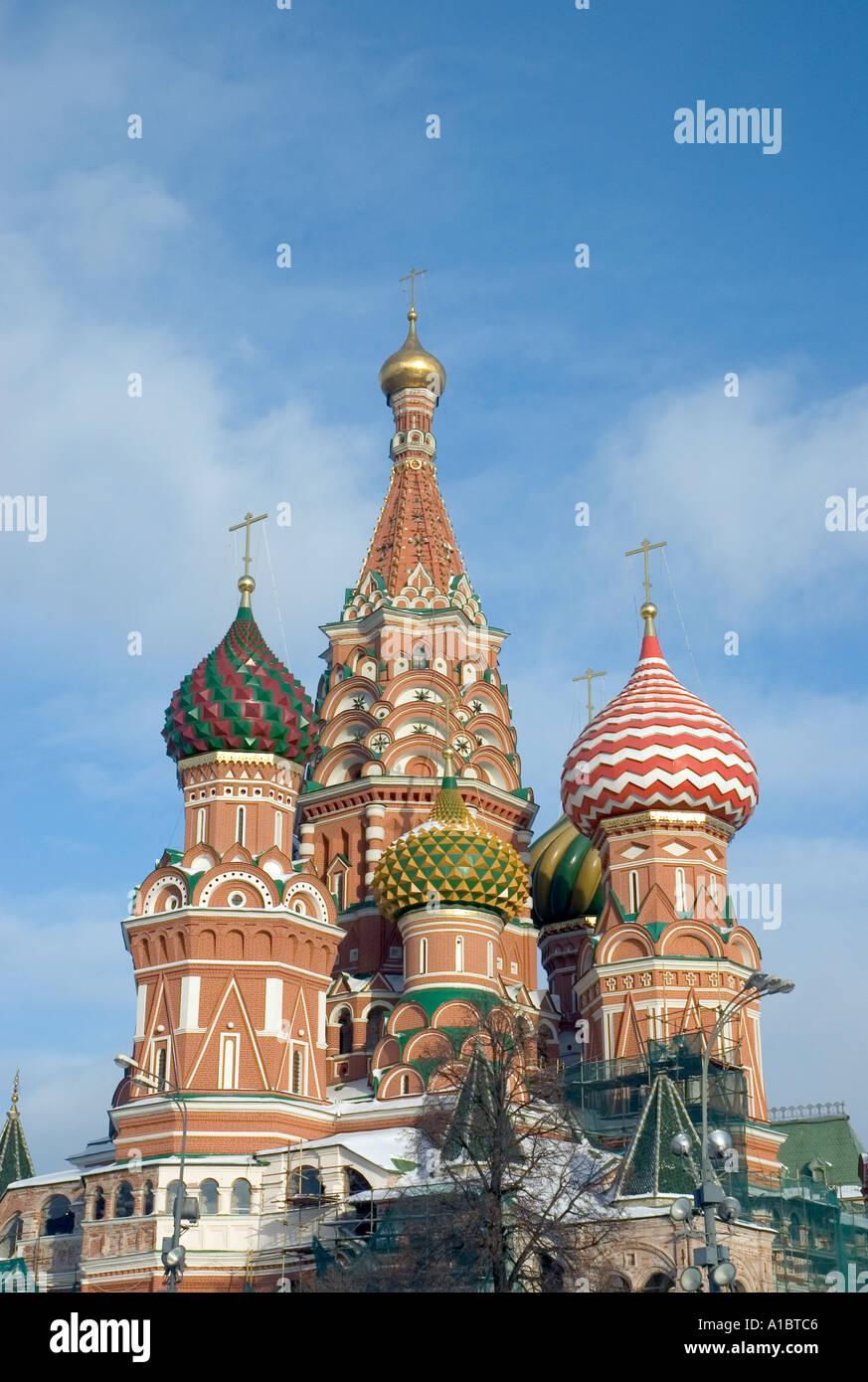 Saint Basil s Cathedral in Red Square Moscow Stock Photo - Alamy