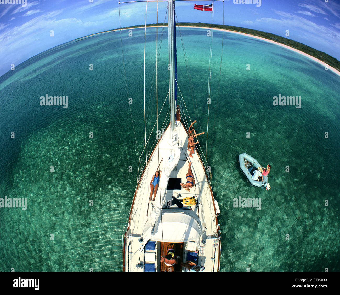 Grand bahamas sailing boat hi-res stock photography and images - Alamy