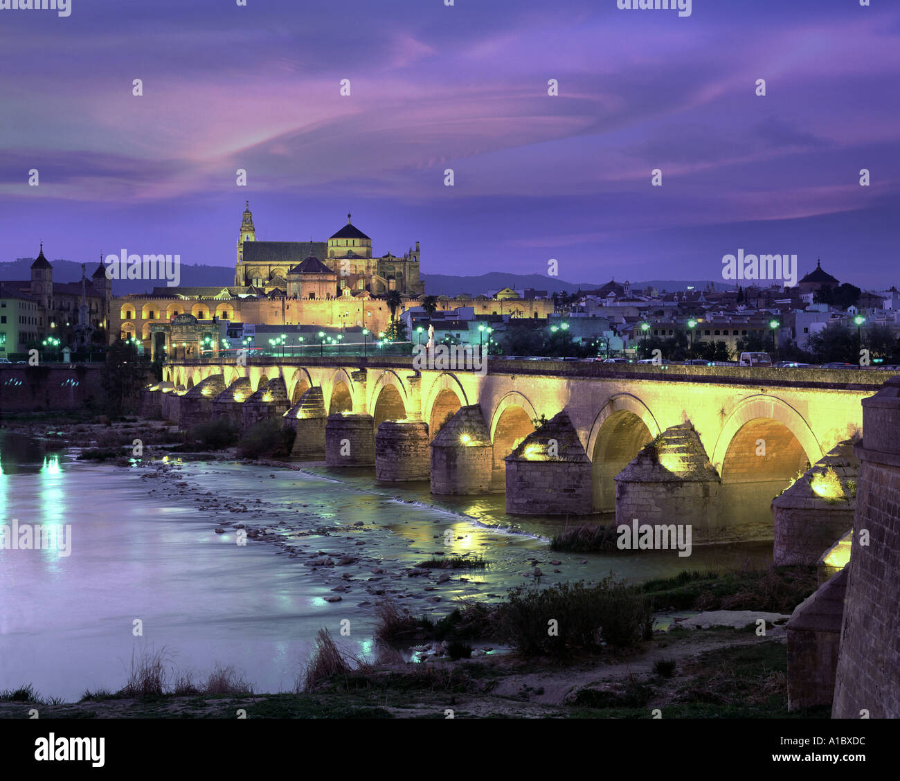 ES - ANDALUSIA: Roman Bridge at Cordoba Stock Photo - Alamy
