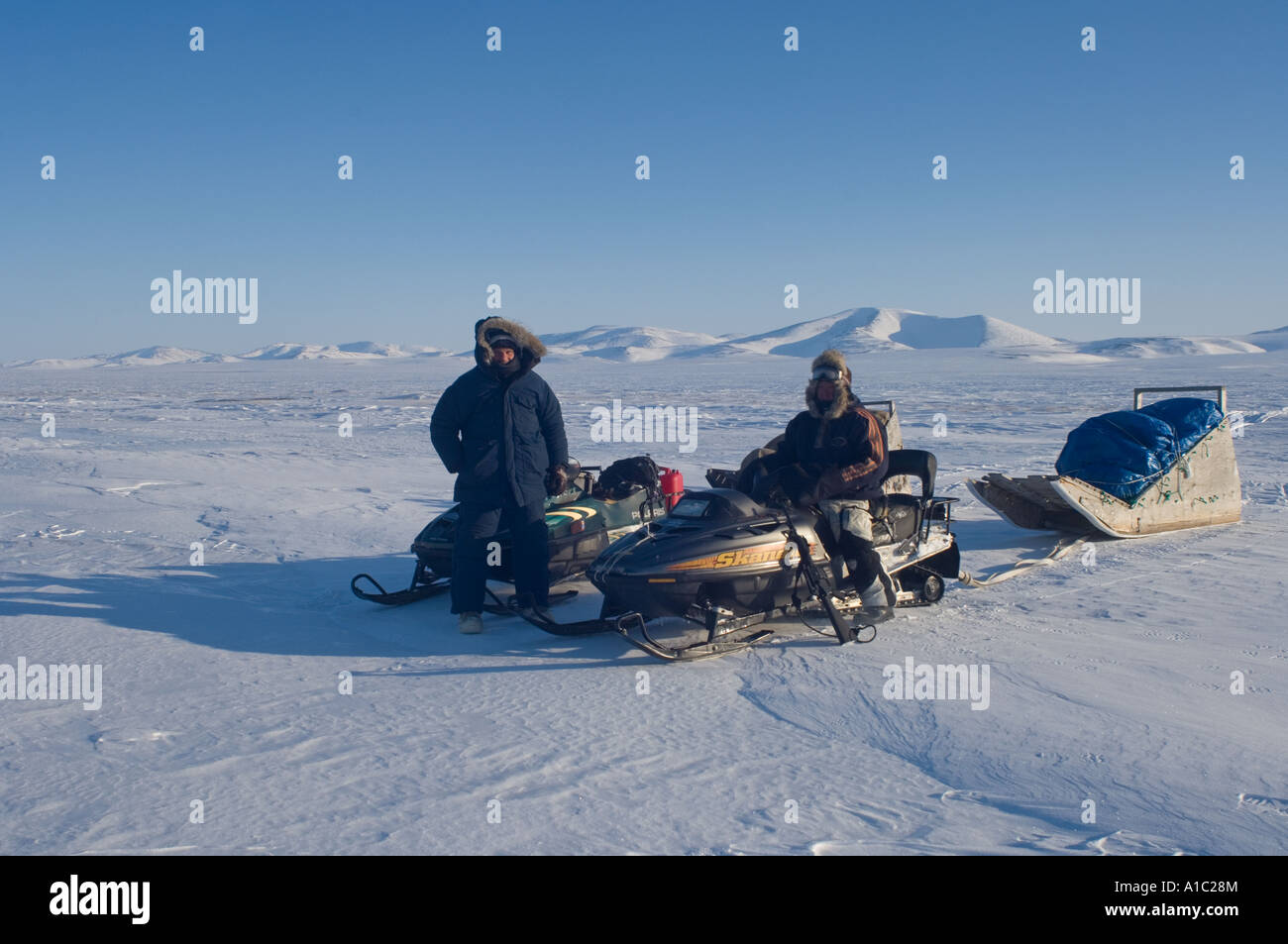 inupiat hunter and photographer take a break from travelling to ...
