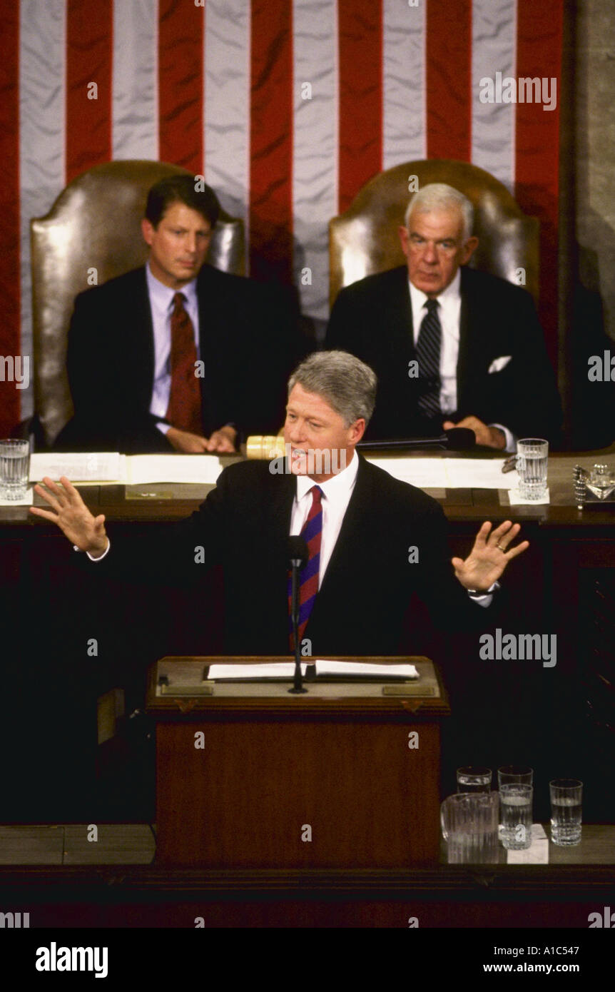 President bill clinton congress hi-res stock photography and images - Alamy