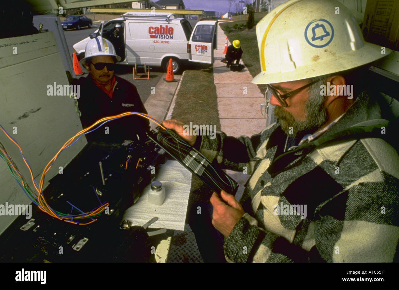 Bell atlantic workers hi-res stock photography and images - Alamy