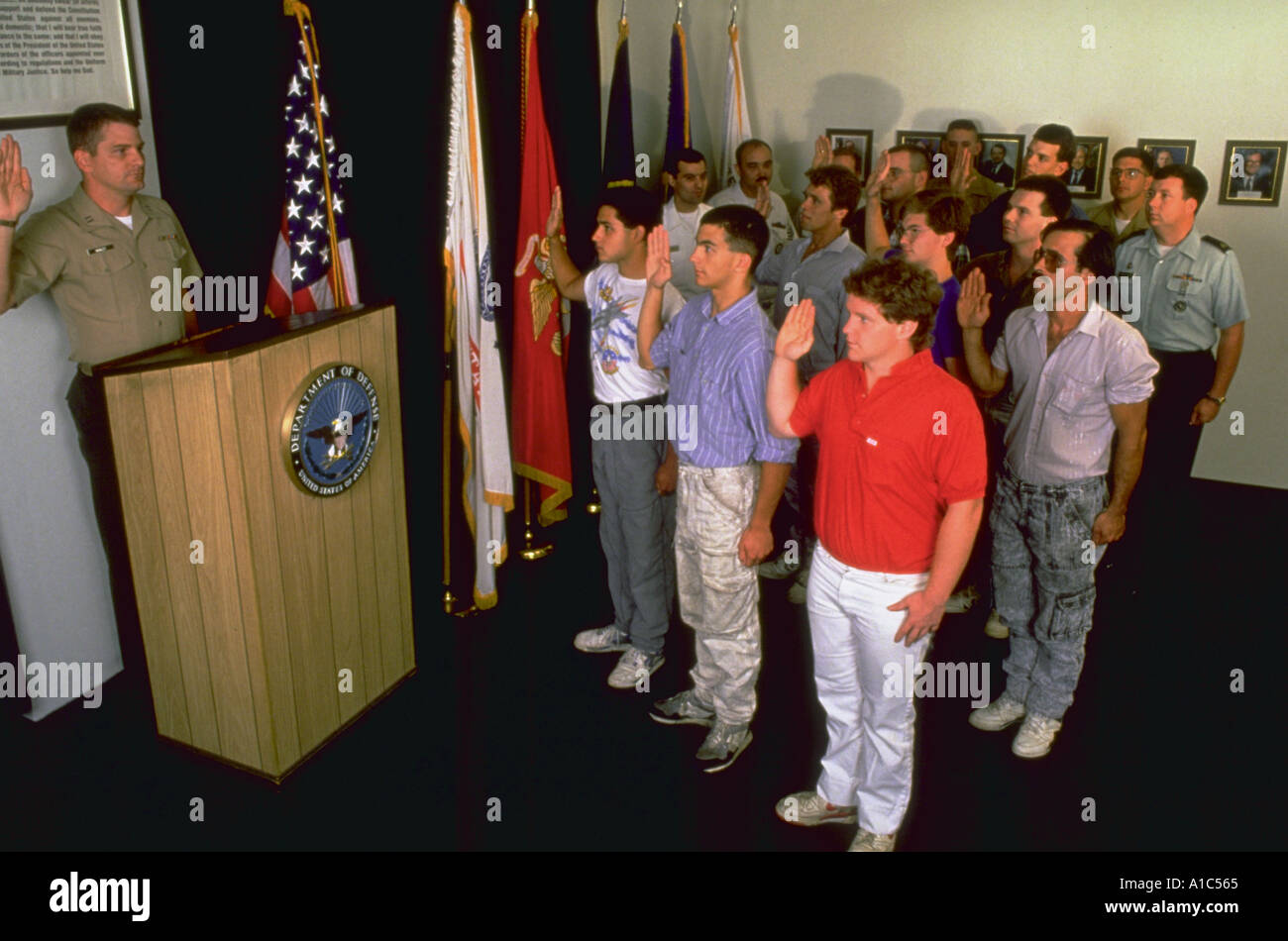 United states marine recruits hi-res stock photography and images - Alamy