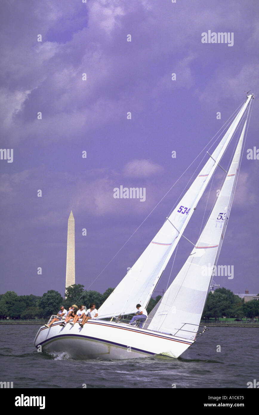 Sailing on the Potomac River in the Nation's capital Washington DC's ...