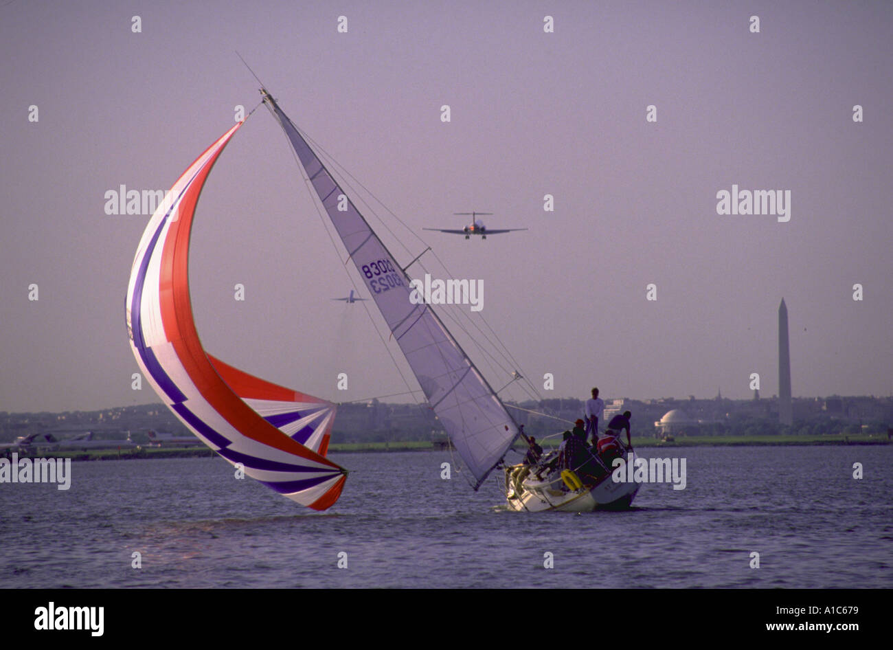 Sailing on the Potomac River in the Nation's capital Washington DC's ...