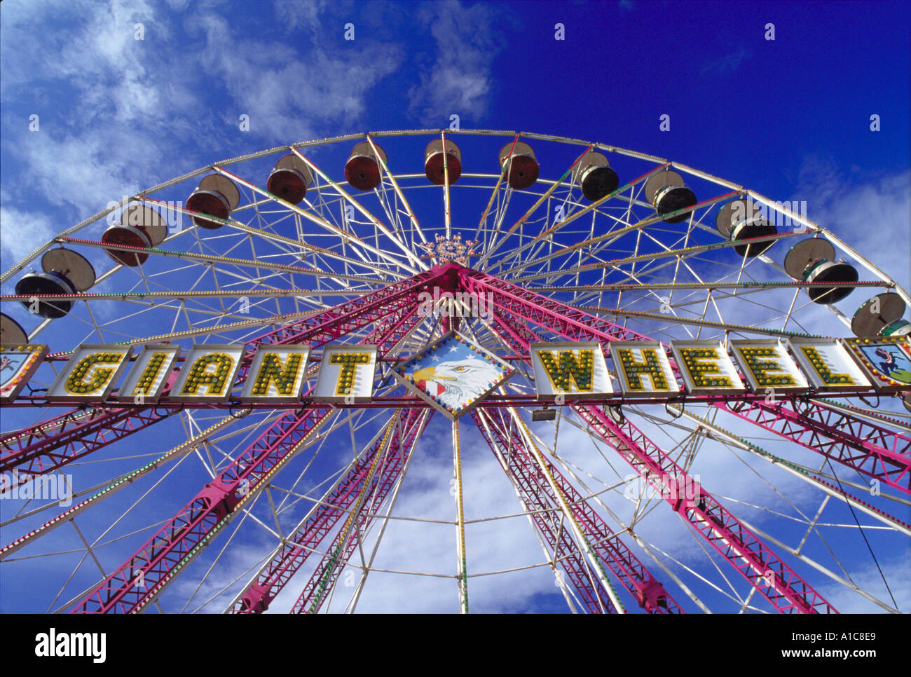 The Giant Wheel ferris wheel Stock Photo - Alamy