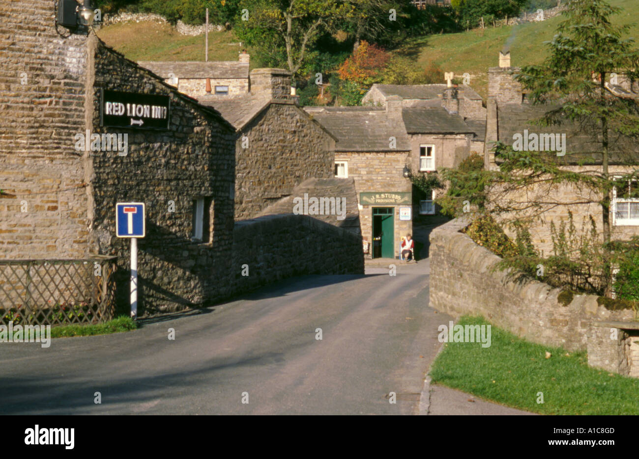 Langthwaite village, Arkengarthdale, Yorkshire Dales National Park ...