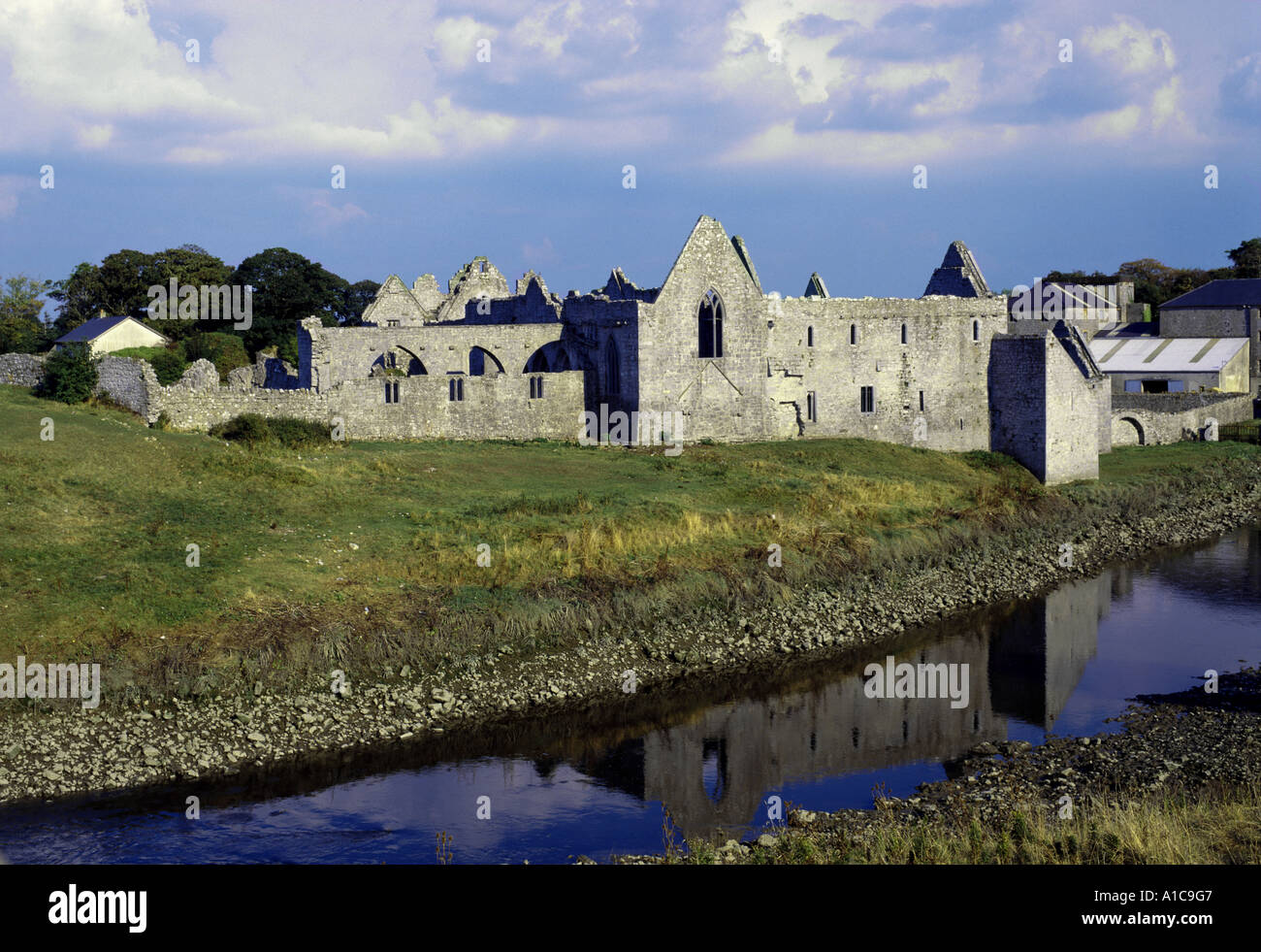 ASKEATON PRIORY. COUNTY LIMERICK. REPUBLIC OF IRELAND Stock Photo - Alamy