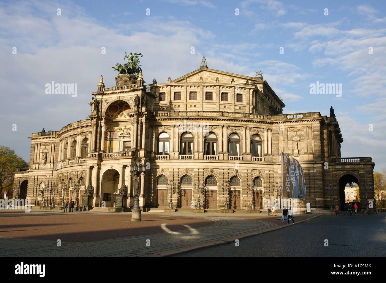 Semper Opera House in Dresden, Germany, Saxony, Dresden Stock Photo - Alamy
