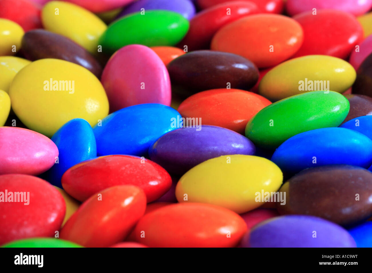 Smarties chocolate heart hi-res stock photography and images - Alamy
