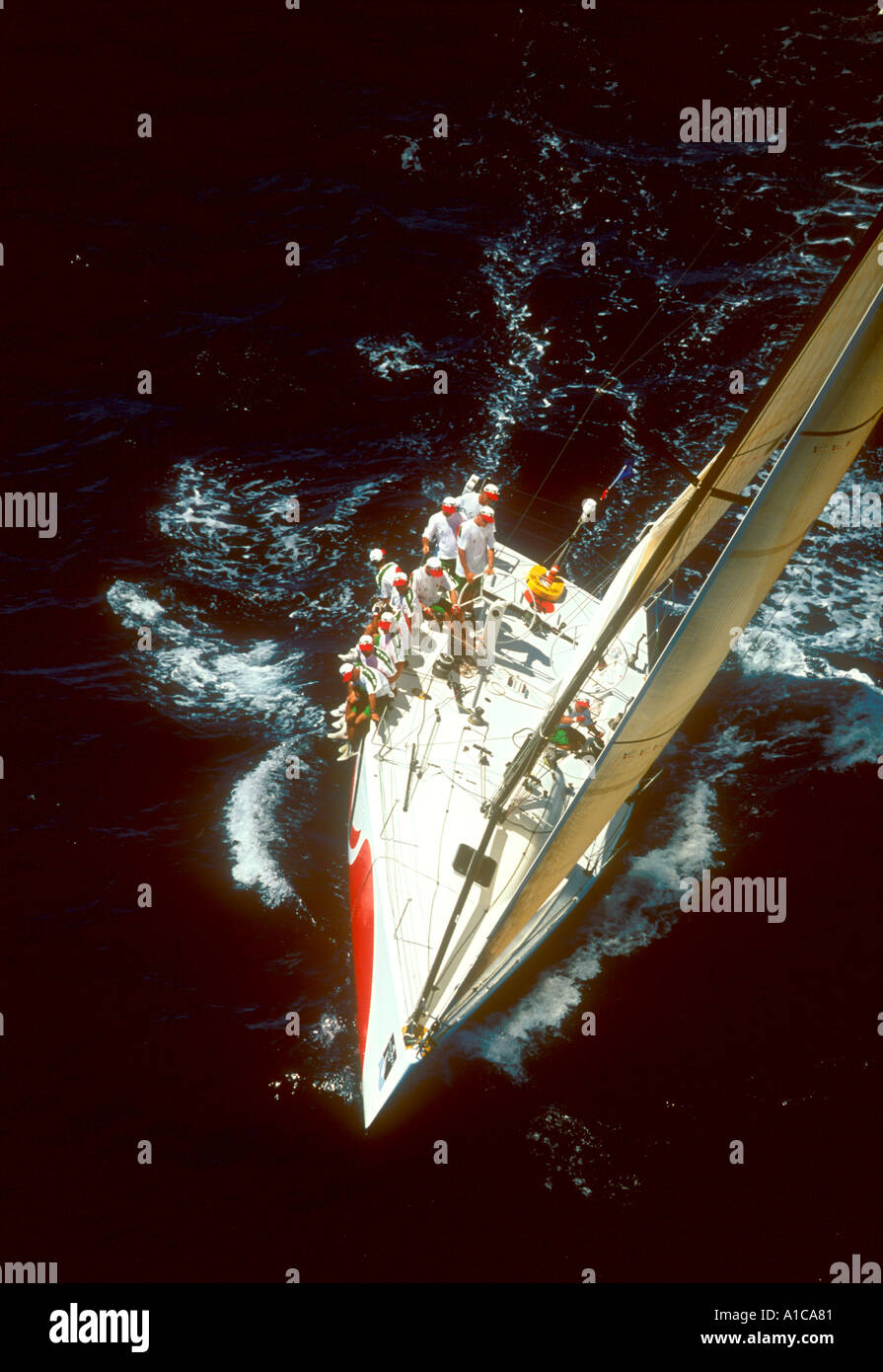 racing yacht Hawaii Stock Photo - Alamy