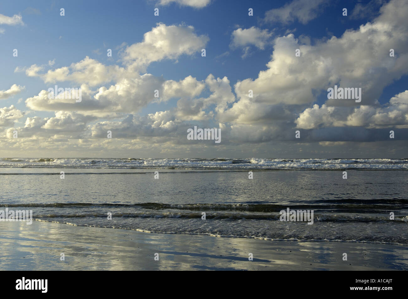 cloudy sky over, Netherlands Stock Photo - Alamy