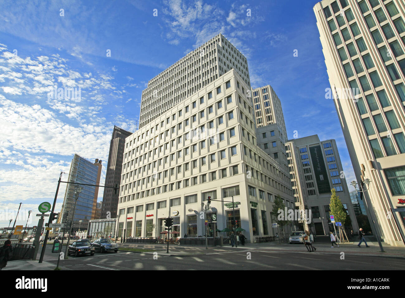 Delbrueck-Building at Potsdamer Platz, Germany, Berlin Stock Photo - Alamy