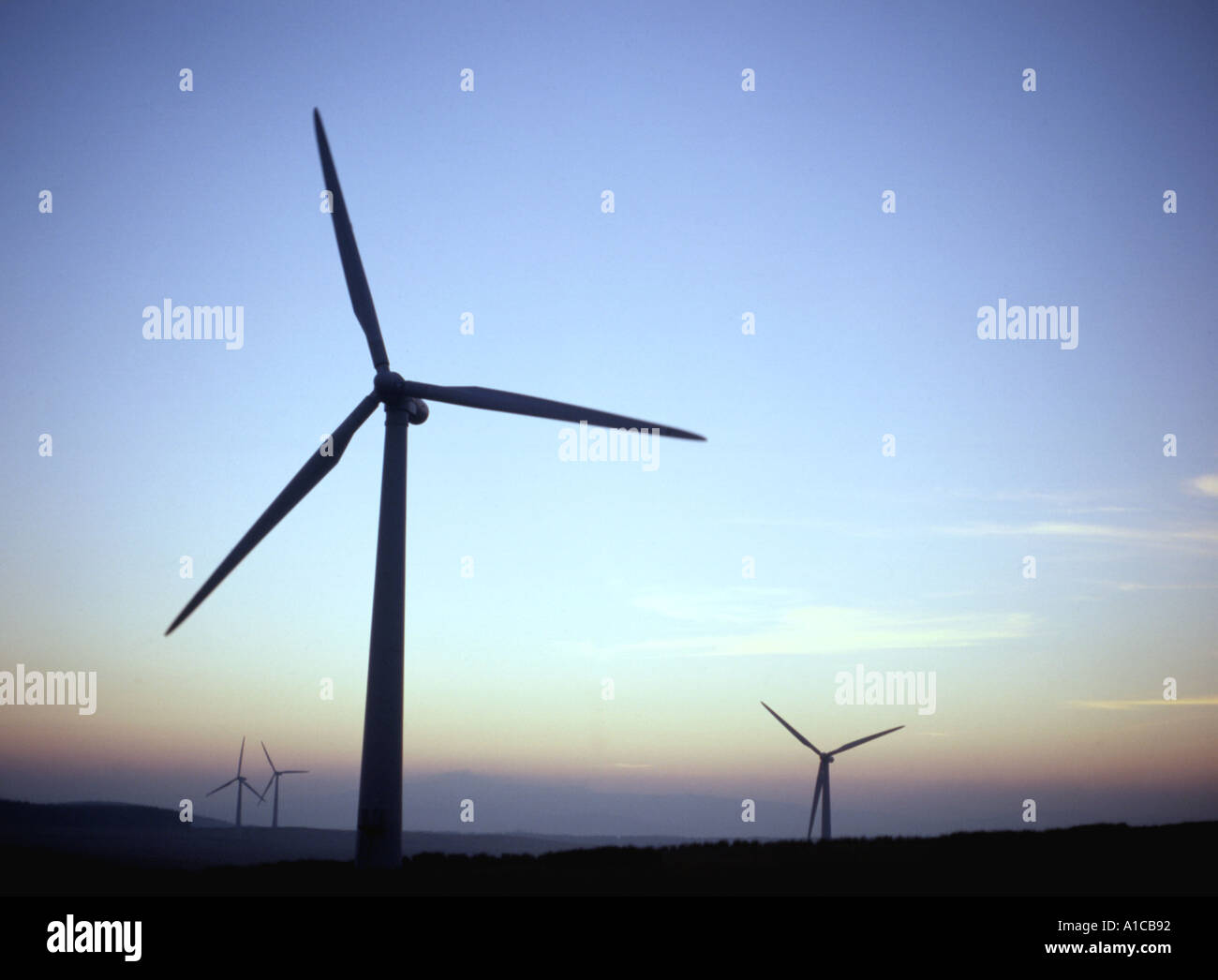 Carno wind farm hi-res stock photography and images - Alamy