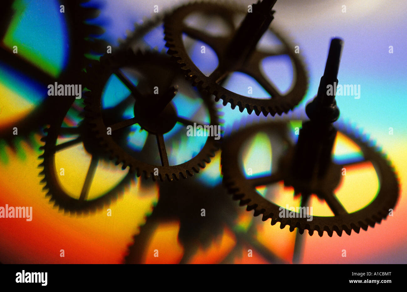 time timeless symbol work precision turn abstract Stock Photo - Alamy