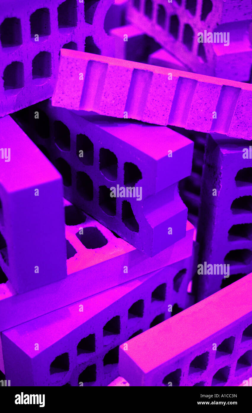 build construct symbolic many bricks construction Stock Photo - Alamy
