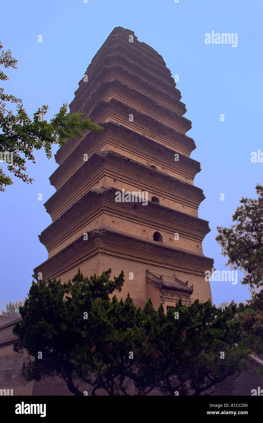 Little Goose Pagoda Xian Stock Photo - Alamy