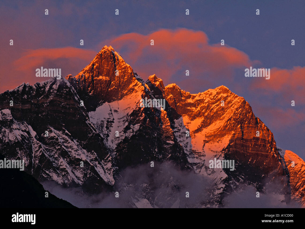 Lhotse, Himalayas, Nepal Stock Photo - Alamy