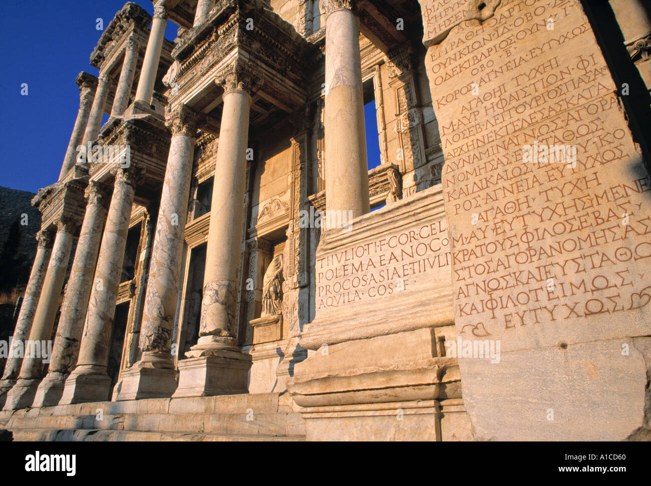 Library of Celsus, Ephesus, Turkey Stock Photo - Alamy
