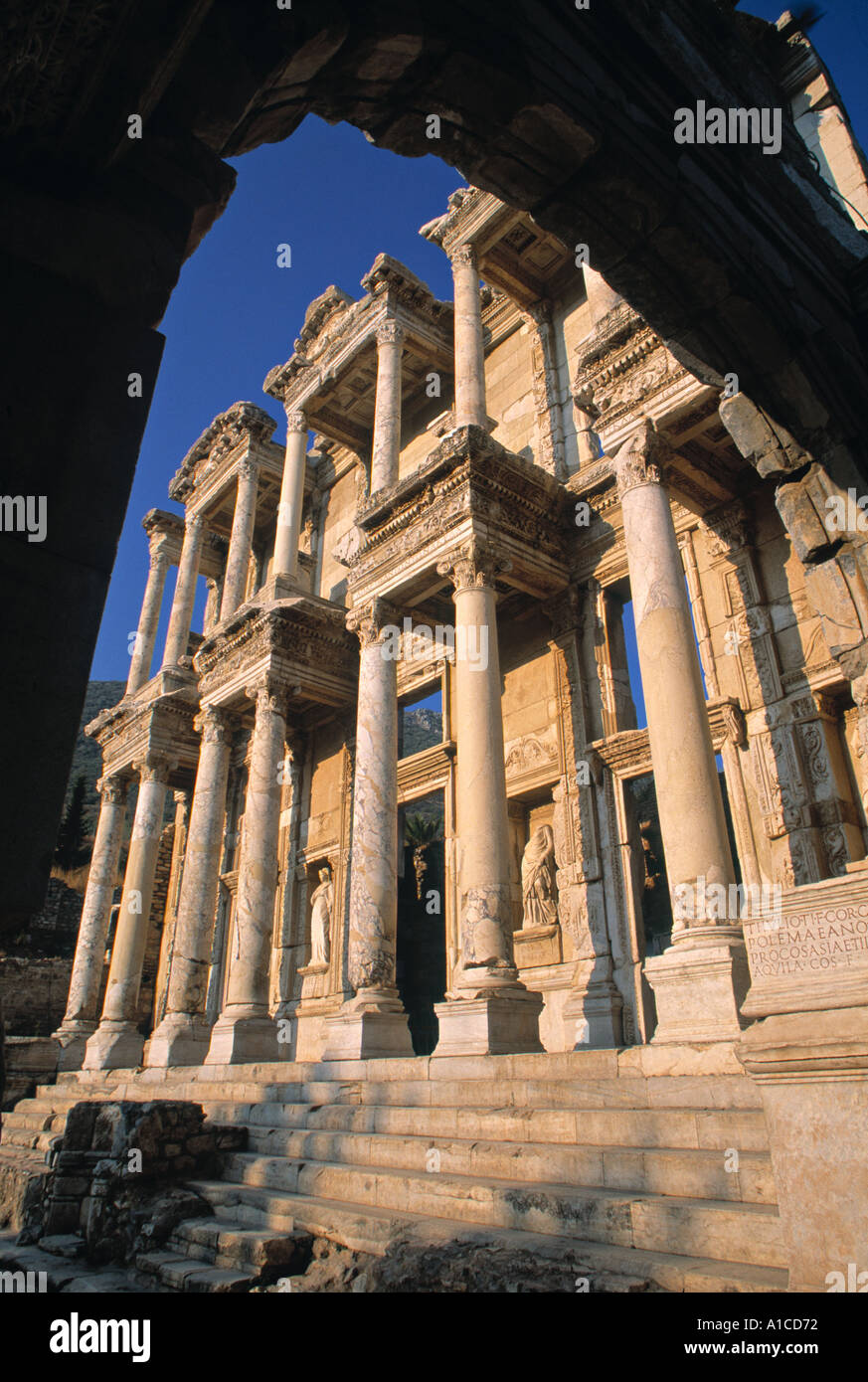 Library of Celsus, Ephesus, Turkey Stock Photo - Alamy