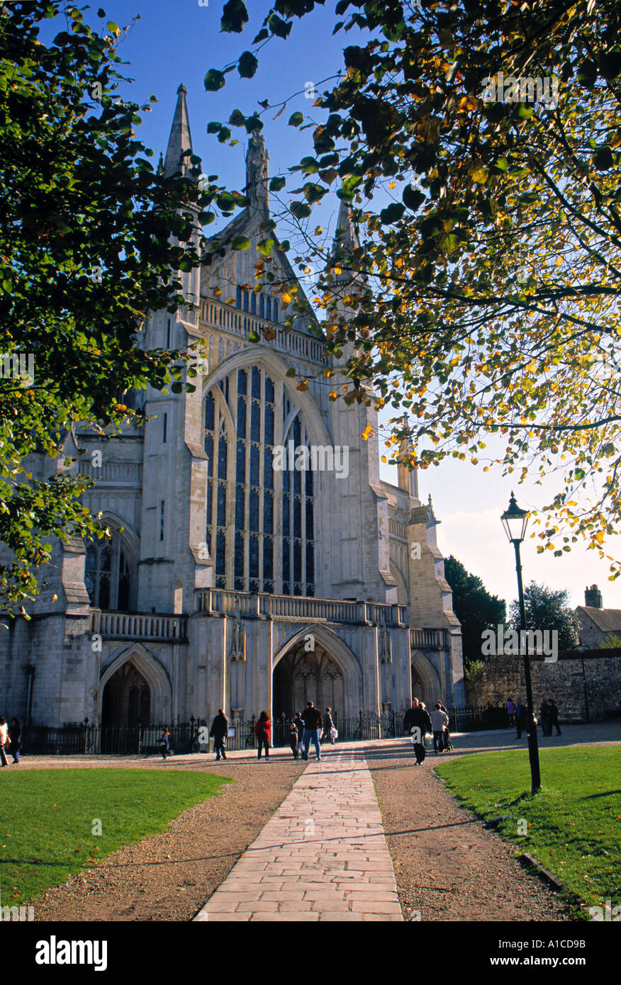 Cathedral, Winchester , Hampshire, England Stock Photo - Alamy
