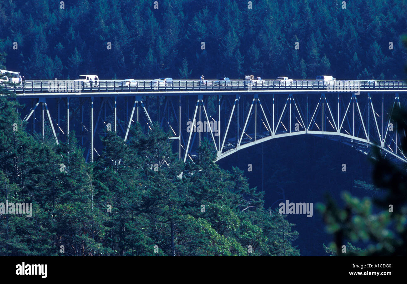 The view from the bridge Stock Photo - Alamy