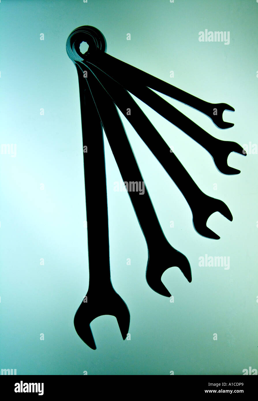 Spanners of all sizes hi-res stock photography and images - Alamy