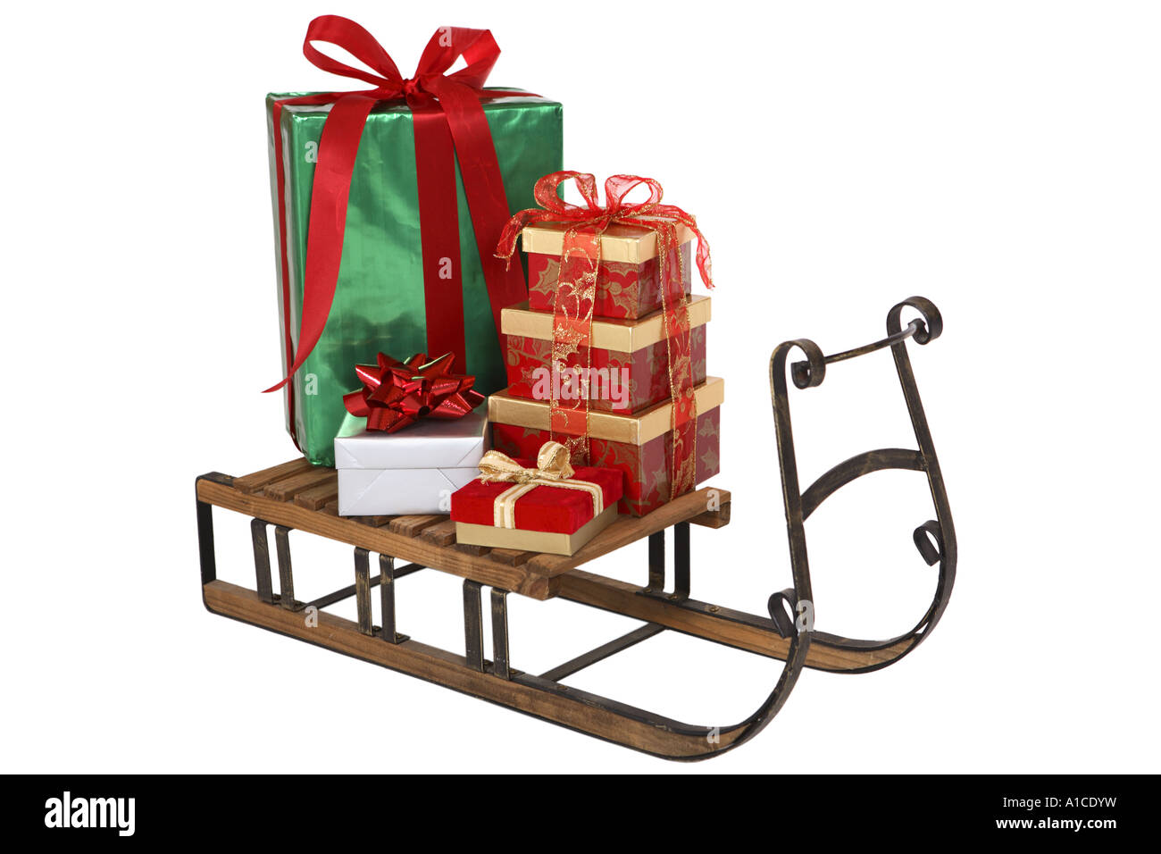 Santa sleigh hi-res stock photography and images - Alamy